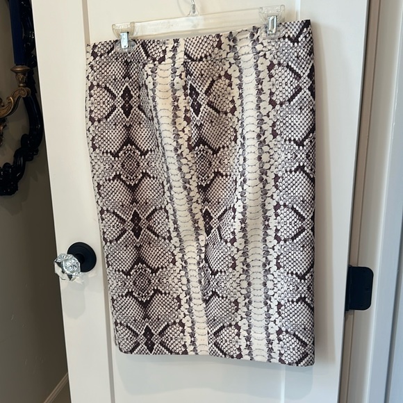 J. Crew | Skirts | Jcrew Python Beautiful Skirt | Poshmark